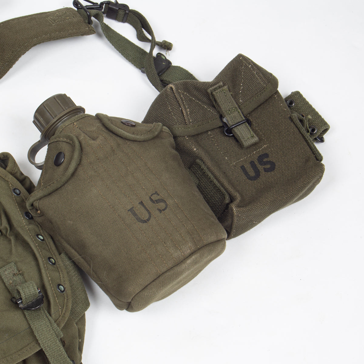 Mint NOS Vietnam War US Army M-1956 / M56 Webbing Set – Omega Militaria