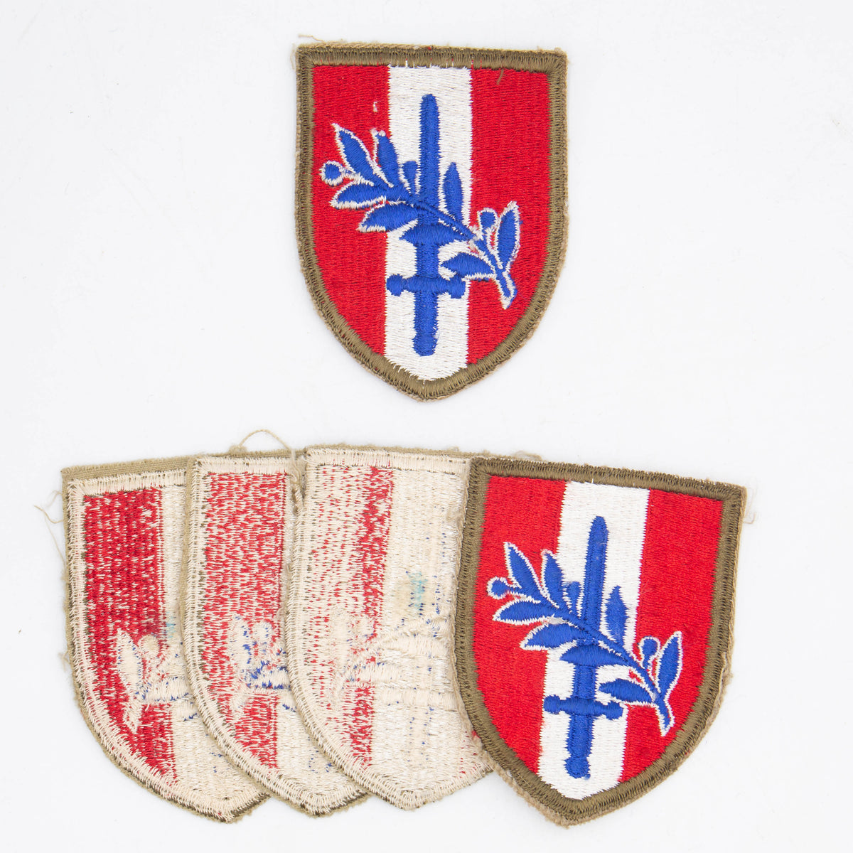 40s WW2 Vintage US Forces Austria Patch – Omega Militaria