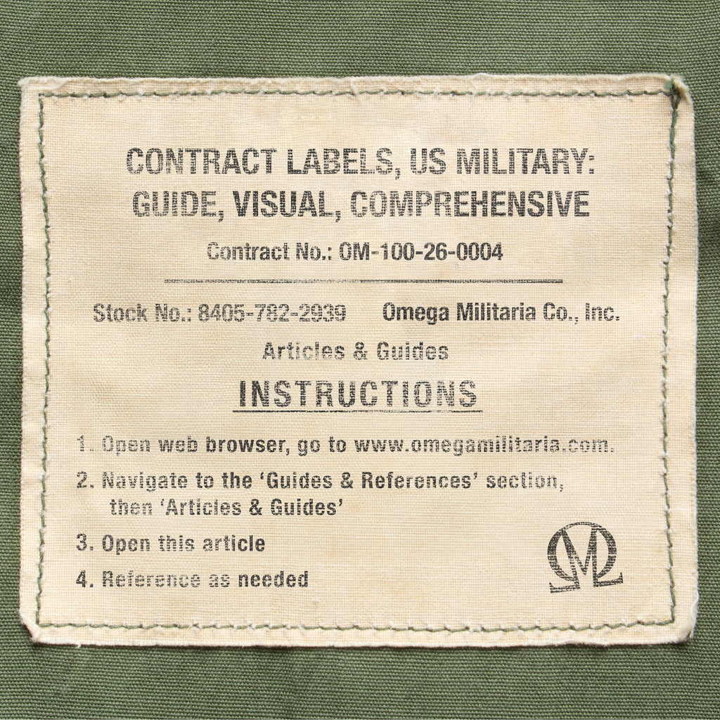 Reference Guides – Tagged "Vietnam War military contract labels ...