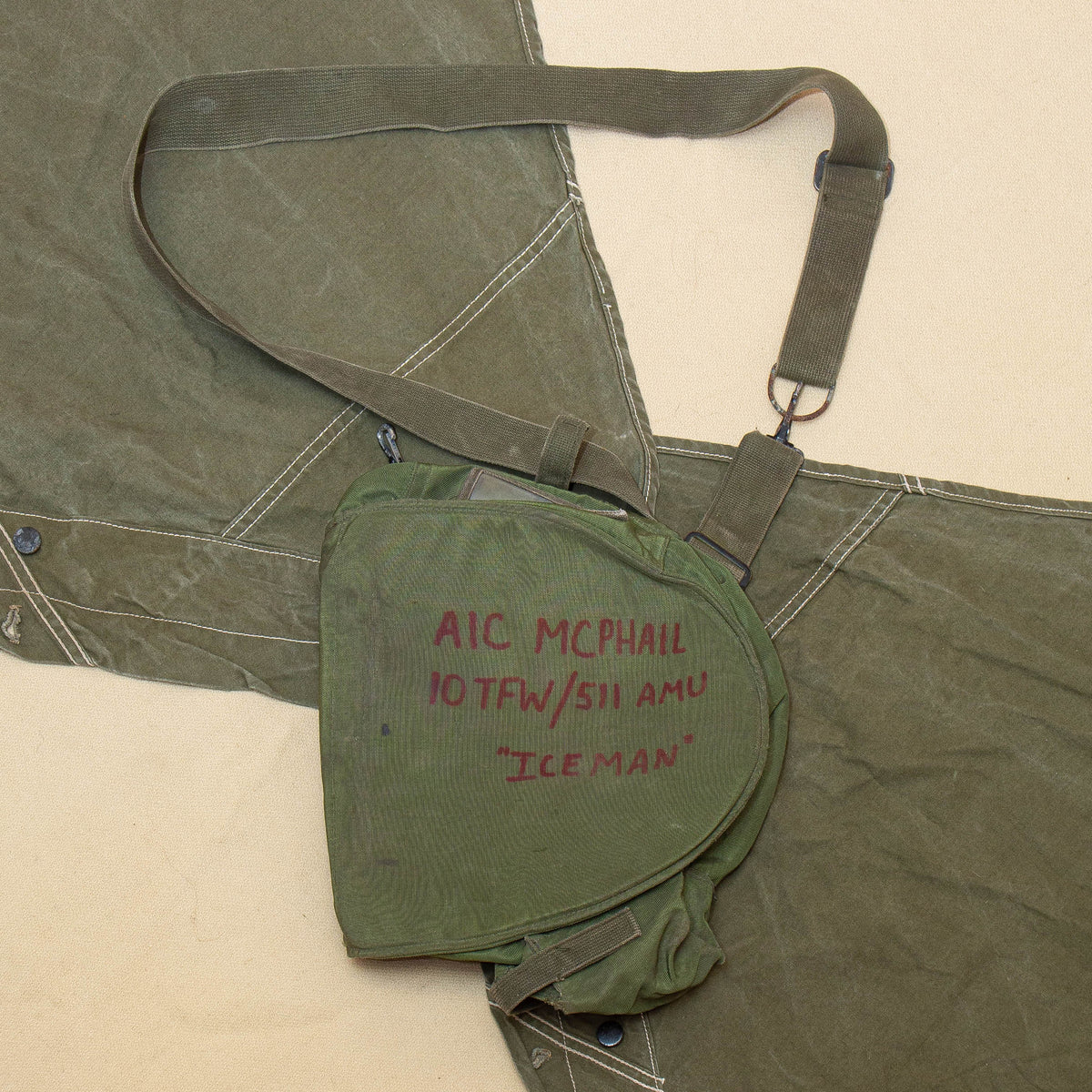 90s Vintage USAF MCU-2/P Gas Mask Bag – Omega Militaria