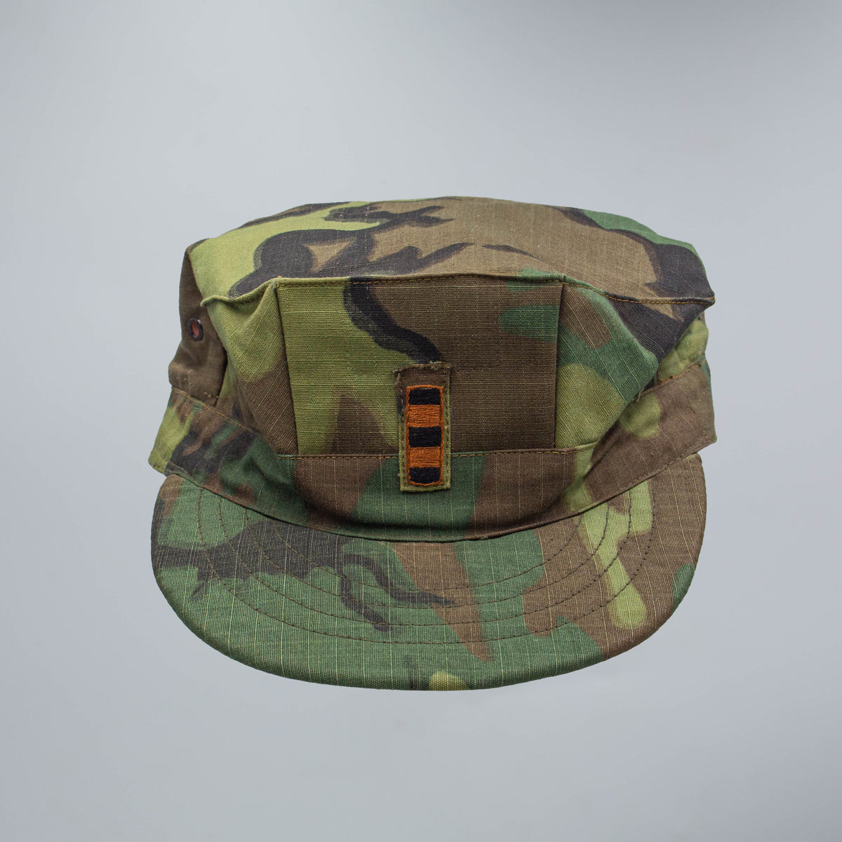 Original 60s Vietnamese-Made Chief Warrant Officer ERDL Patrol Cap - 6 ...