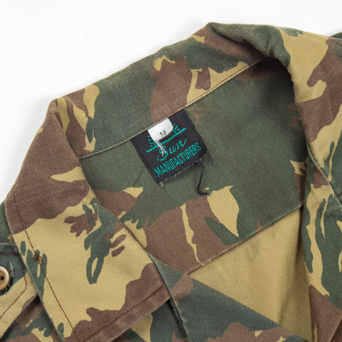 Rare 70s Vintage South African Transkei Defence Force Camo Shirt - Med ...