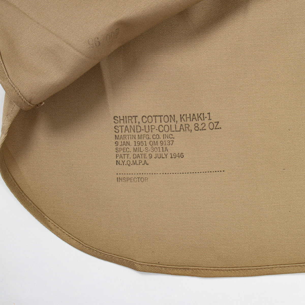 Deadstock 50s US Army Class B Khaki Shirt - Large – Omega Militaria
