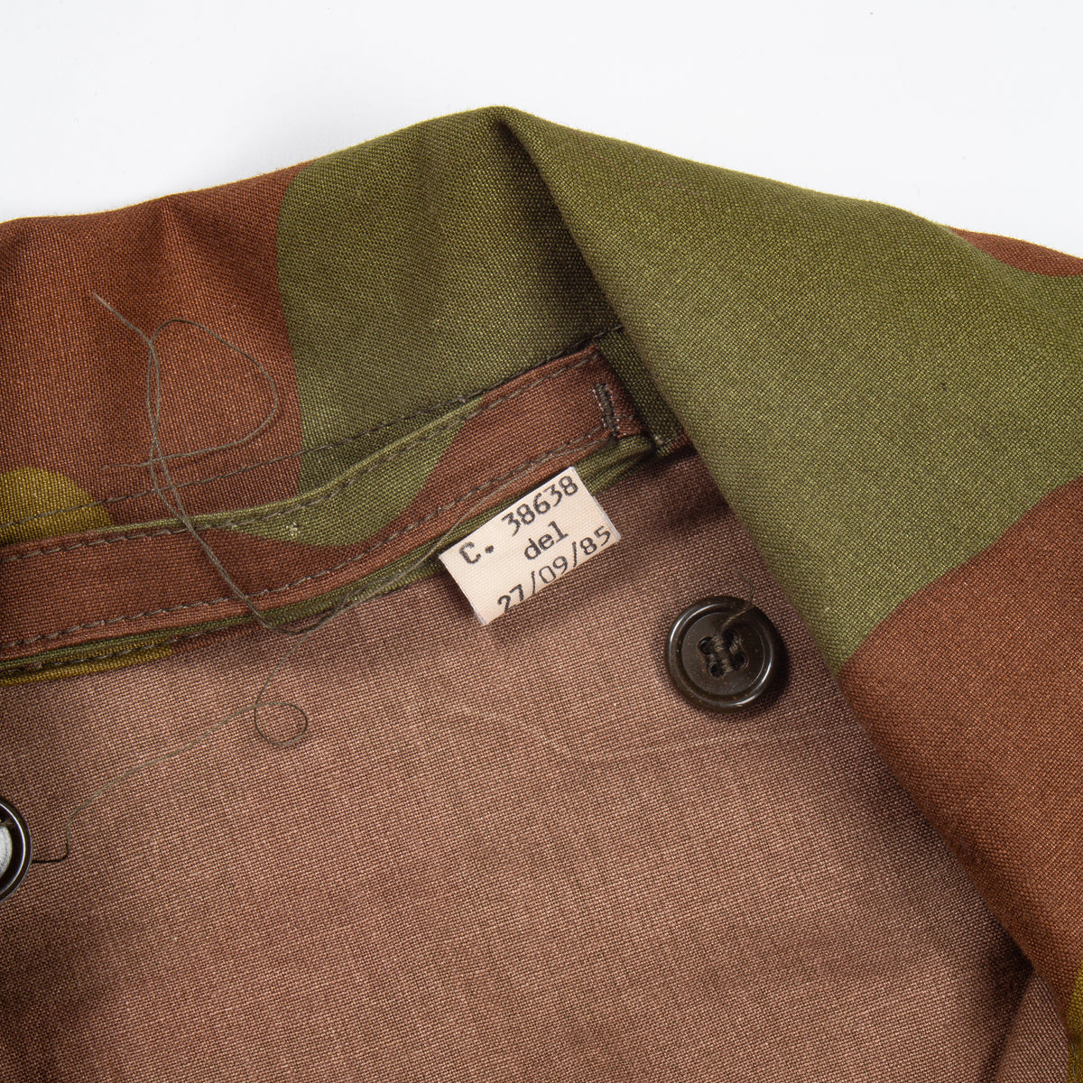 Deadstock 70s Vintage Italian Army M58 Telo Mimetico Airborne Jacket ...