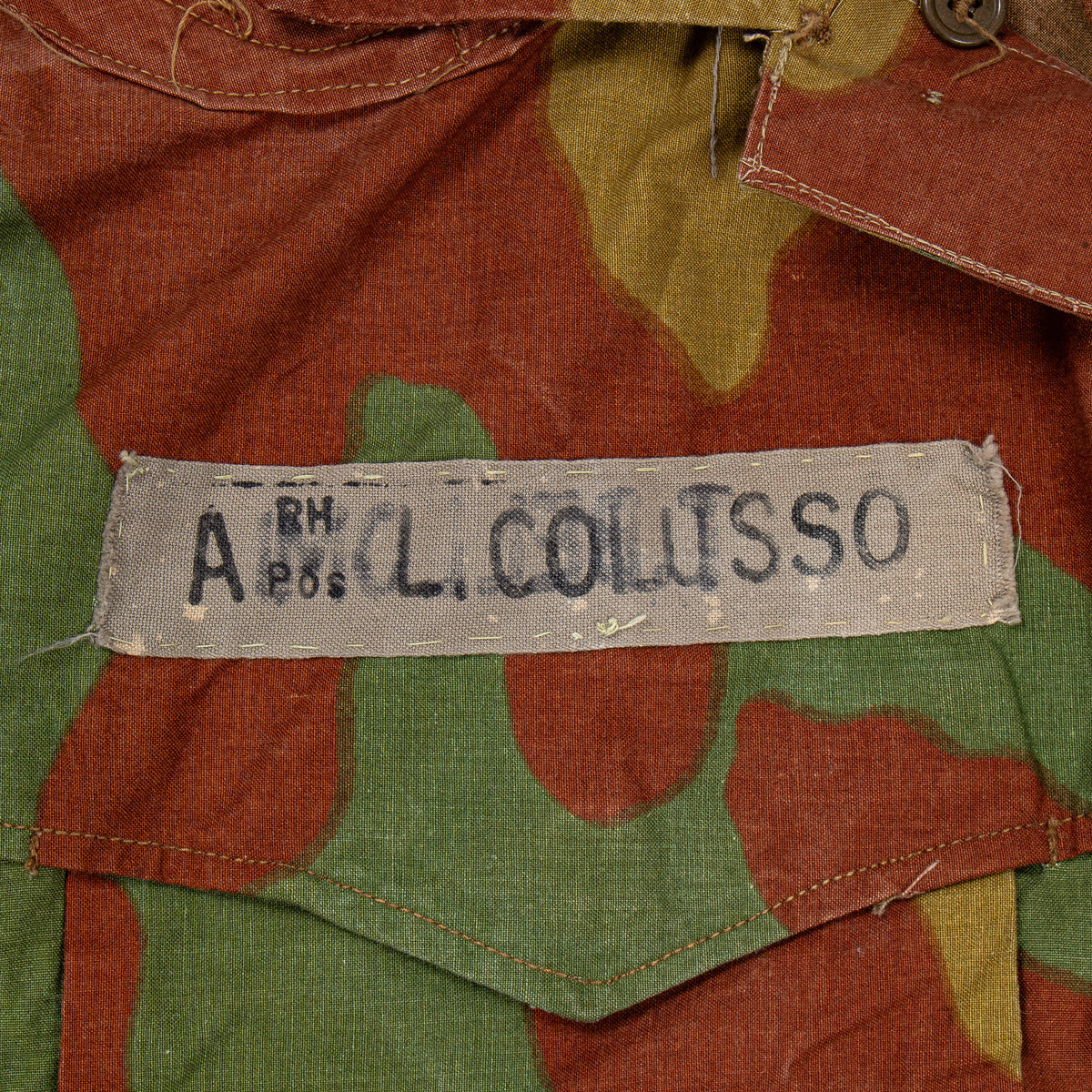 70s Vintage Italian Army M58 Telo Mimetico Airborne Uniform Set - Medi ...