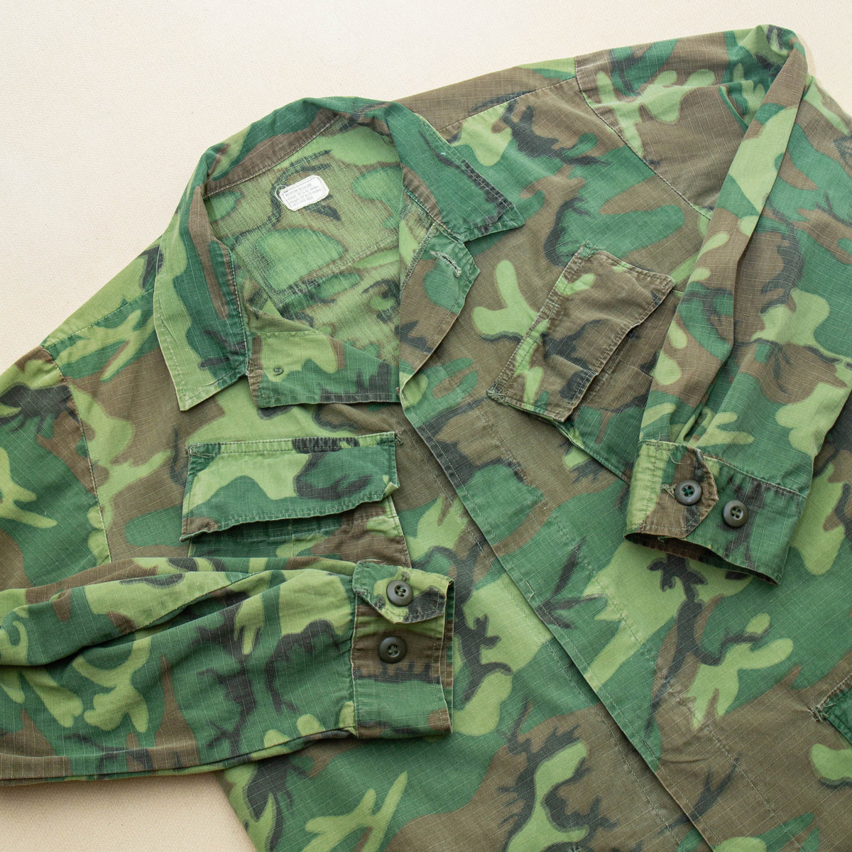60s Vintage ERDL Jungle Jacket - Large – Omega Militaria