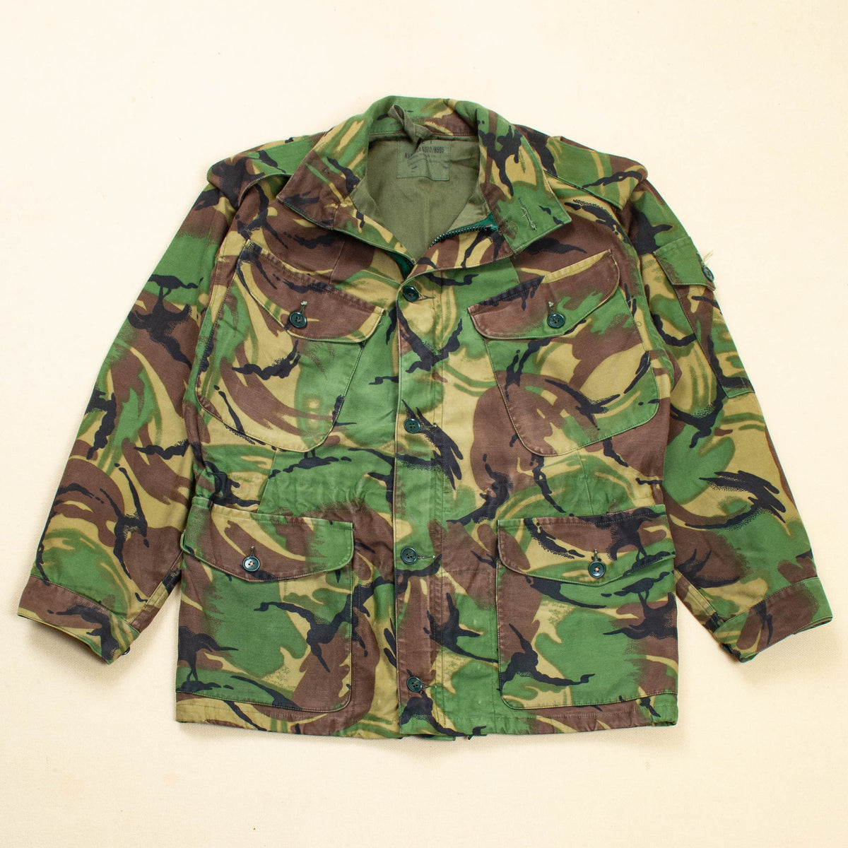 70s Vintage 68 Pattern DPM Smock - Medium – Omega Militaria