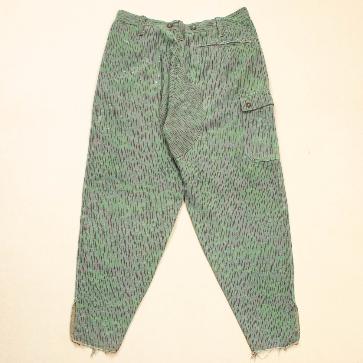 60s Vintage Czech Army M60 / Vz60 Rain Drop Camo Trousers - 34x31 ...