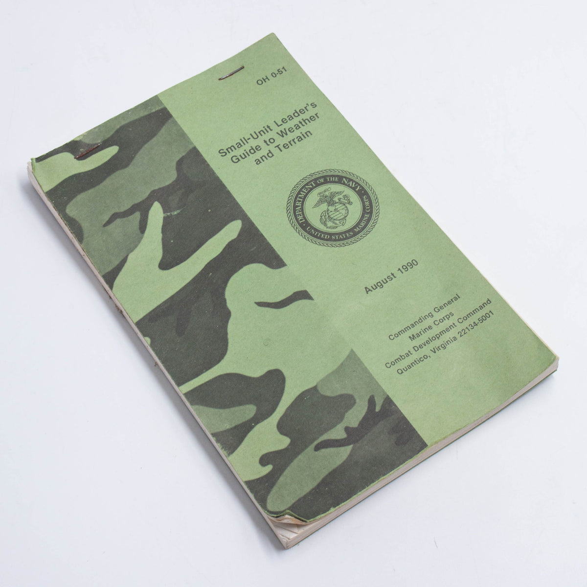 1990 USMC Small-Unit Leader's Guide to Weather and Terrain – Omega ...