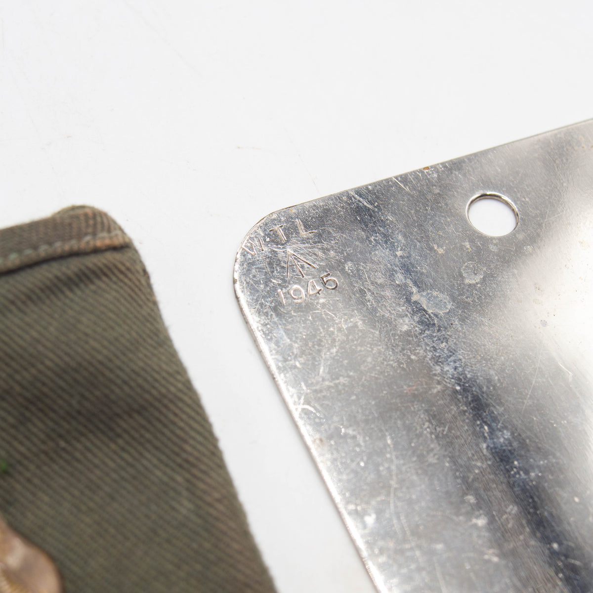 1945 Dated WW2 British Signalling Mirror – Omega Militaria