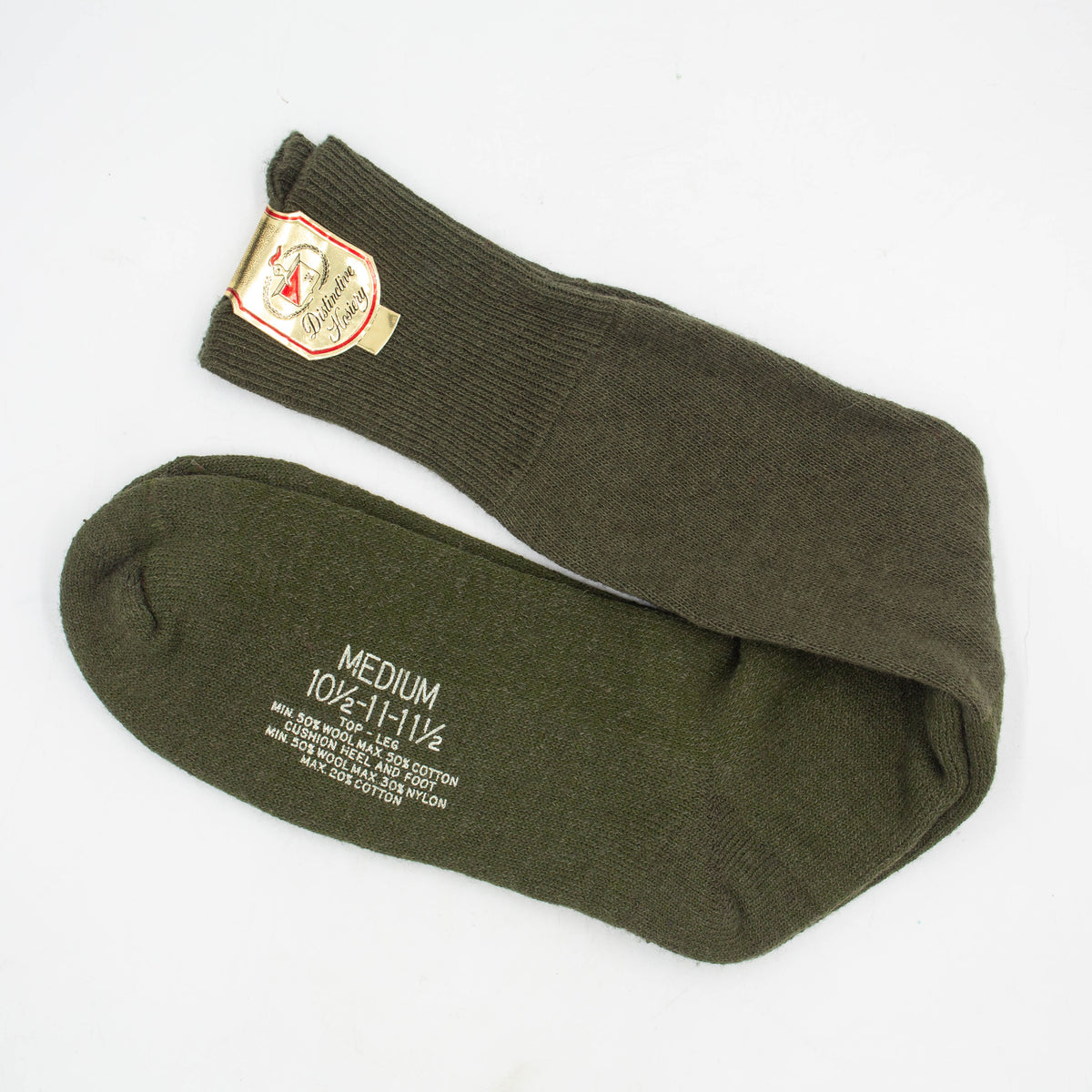 NOS 60s Vietnam War US Military Cushion Sole Boot Socks – Omega Militaria