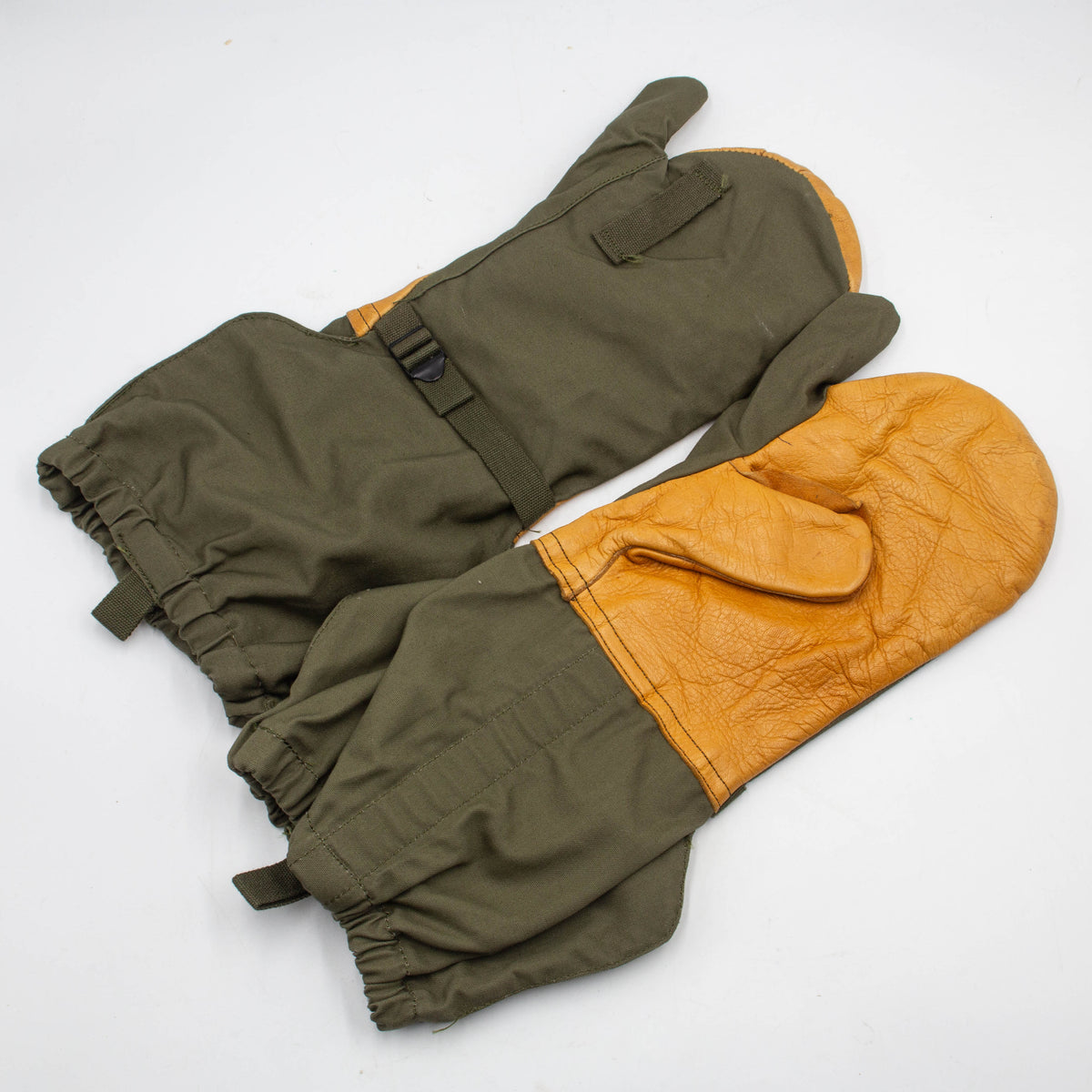 NOS 1951 Dated M1951 Trigger Finger Mittens & Wool Inserts - Large ...