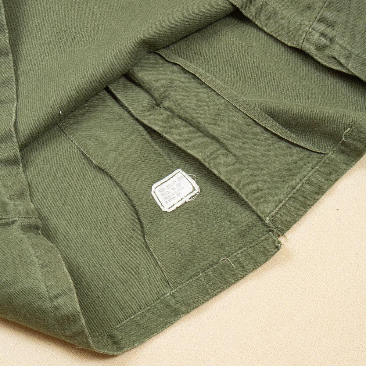 70s Vintage 'Berry' 3rd Pattern OG-107 Utility Shirt - Small – Omega ...