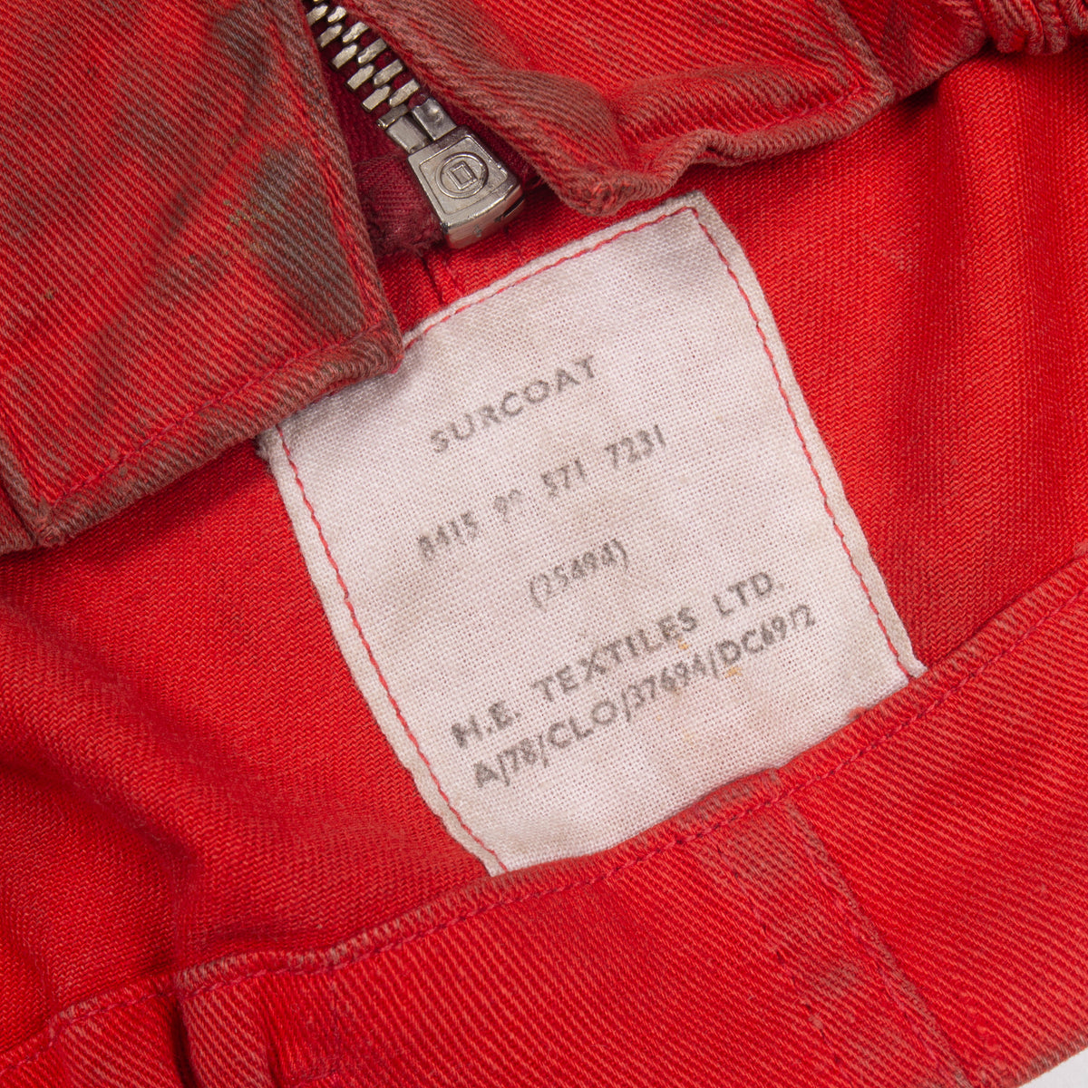 Rare 60s Vintage Royal Navy Flight Deck Red Surcoat - Medium – Omega ...