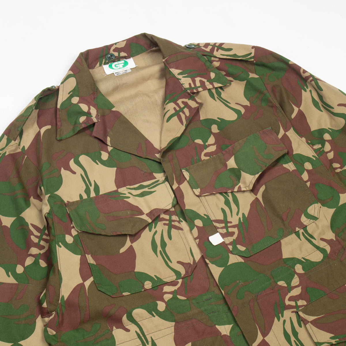 Deadstock 80s Vintage South African Transkei Police Camo Field Jacket ...