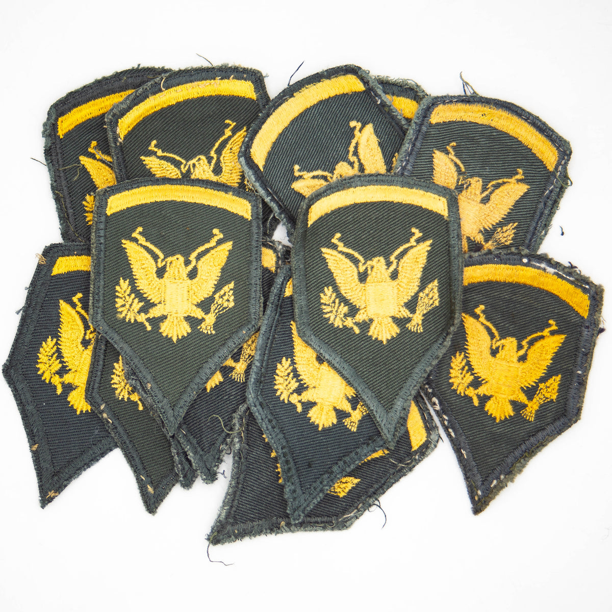 50s/60s US Army Cut Edge Specialist 5 Rank Patch Set – Omega Militaria