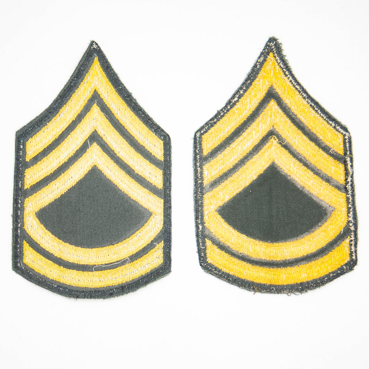 60s Vietnam War US Army Cut Edge Sergeant First Class (SFC) Rank Patch ...