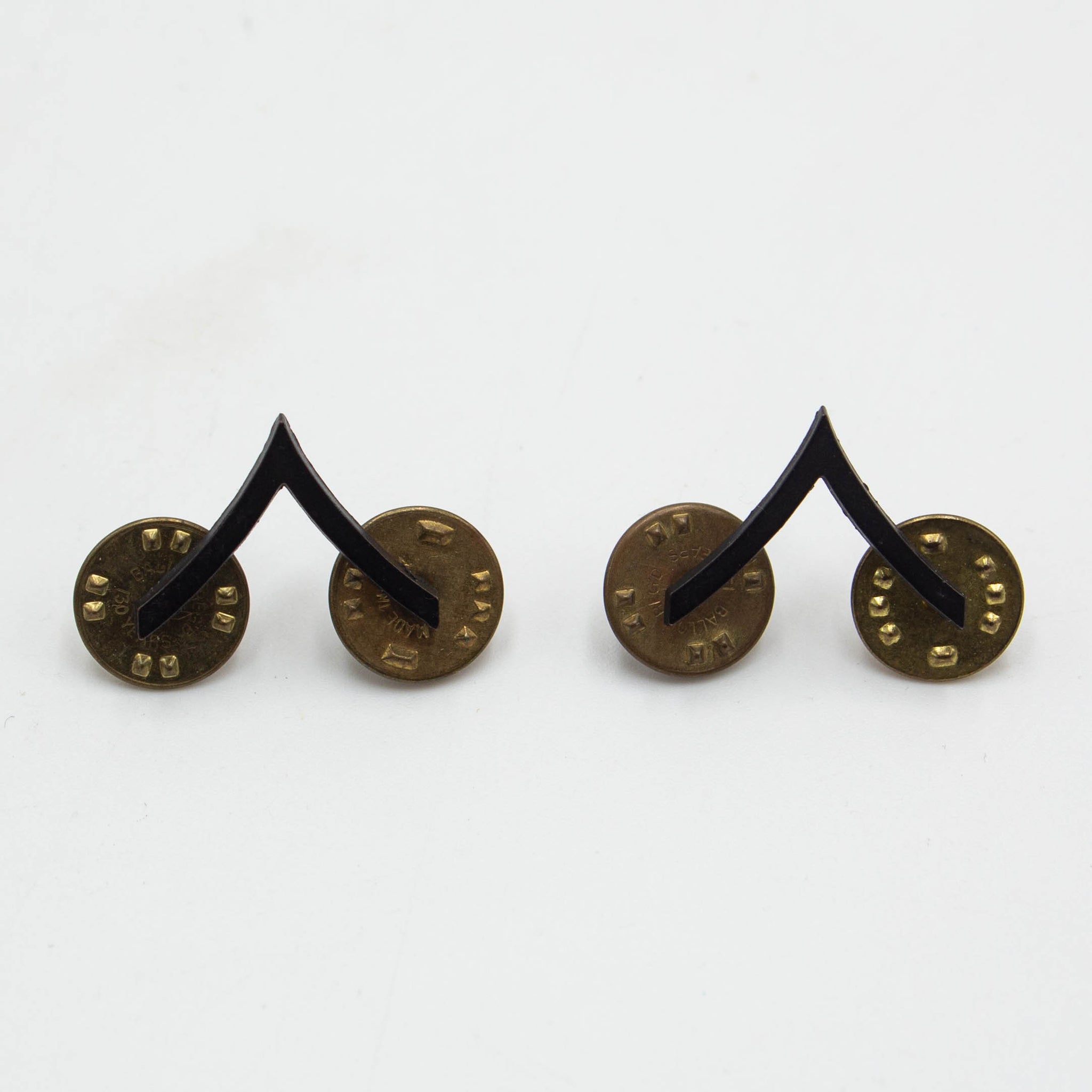 US Army Subdued Private Rank Collar Insignia – Omega Militaria