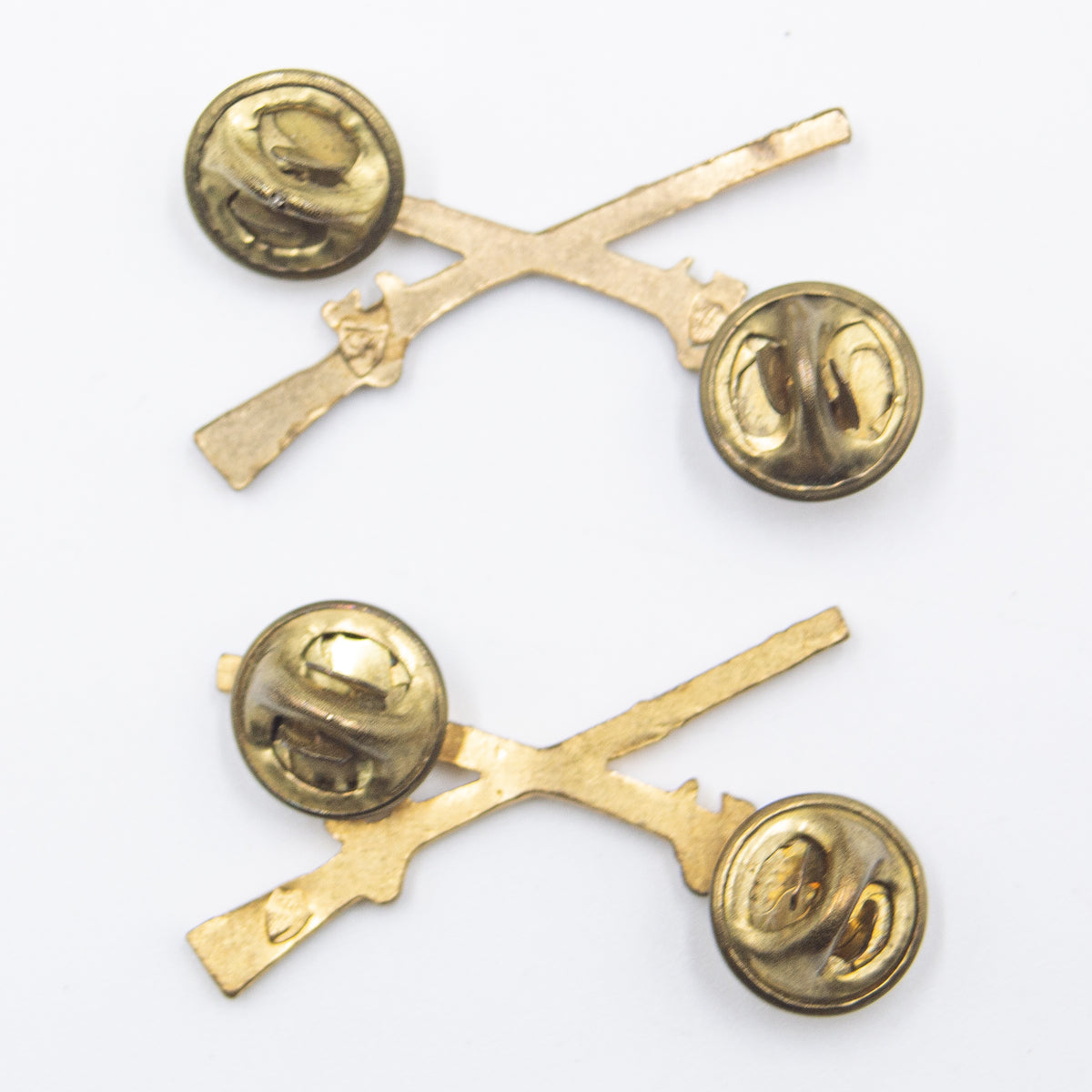 US Army Infantry Collar Branch Insignia Pin Set – Omega Militaria