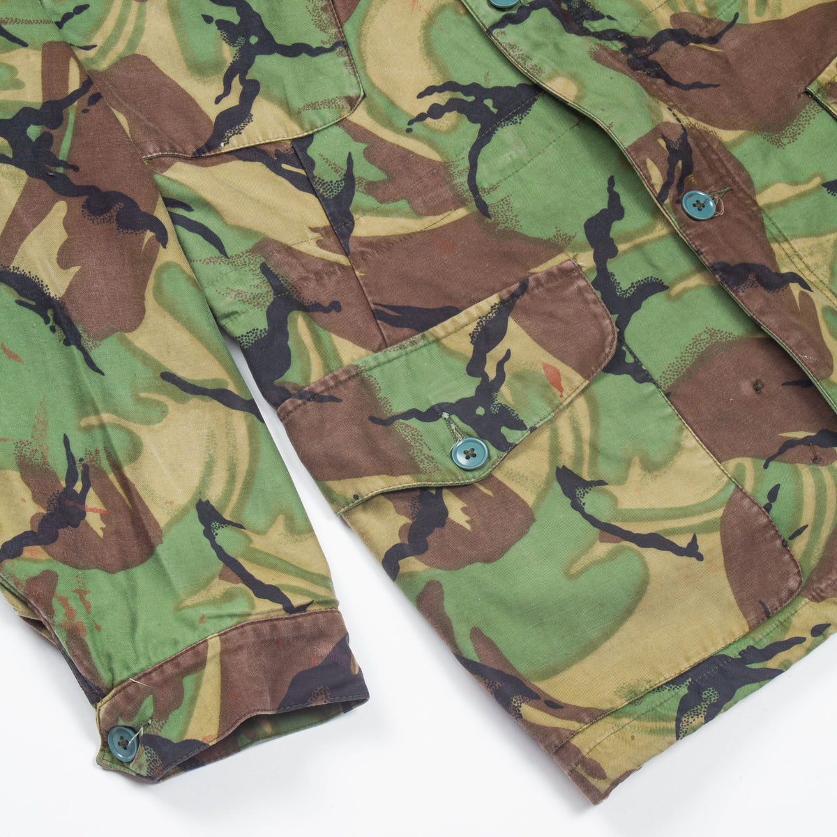 70s Vintage 68 Pattern DPM Smock - Medium – Omega Militaria