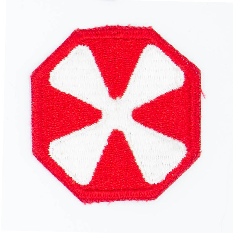 50s Vintage 8th United States Army Patch – Omega Militaria