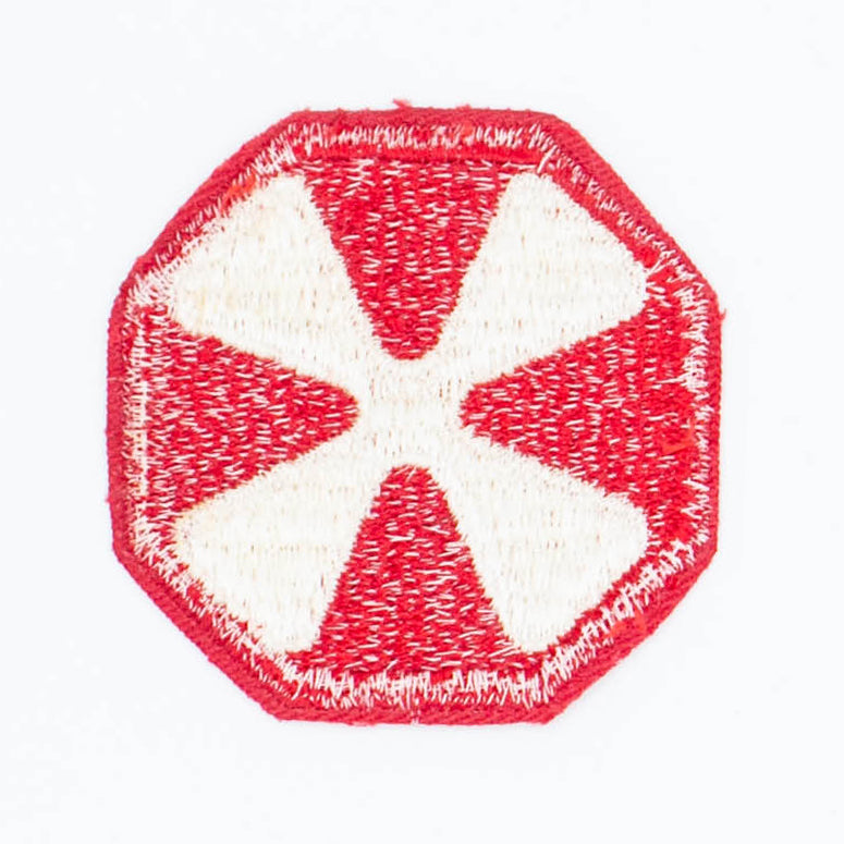 50s Vintage 8th United States Army Patch – Omega Militaria