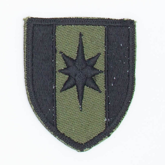 60s Vintage US Army Twill 44th Medical Brigade Patch – Omega Militaria