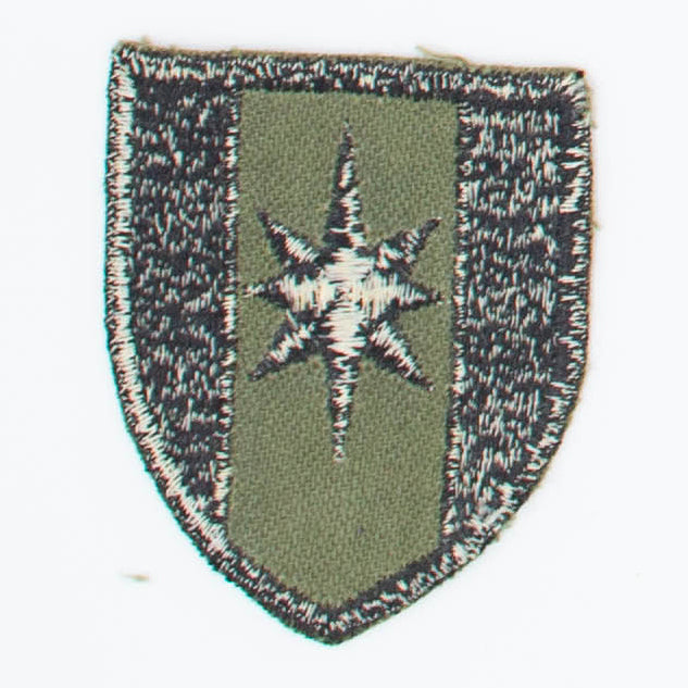 60s Vintage US Army Twill 44th Medical Brigade Patch – Omega Militaria