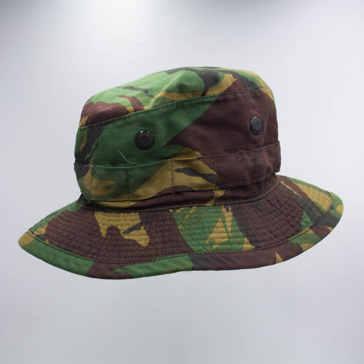 80s Vintage British Army Tropical DPM Jungle Hat - Small – Omega Militaria