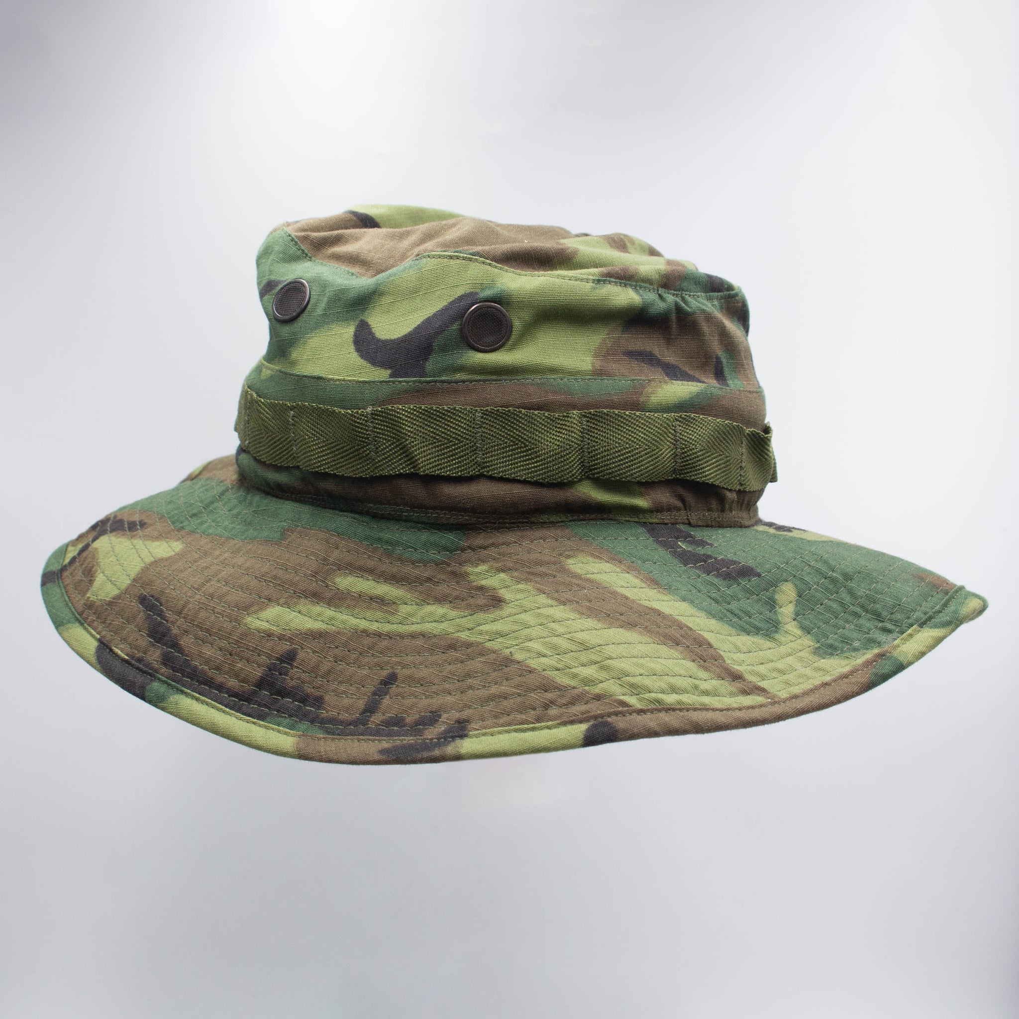 NOS 60s Vietnam War Vintage ERDL Tropical Combat Boonie Hat - Small ...