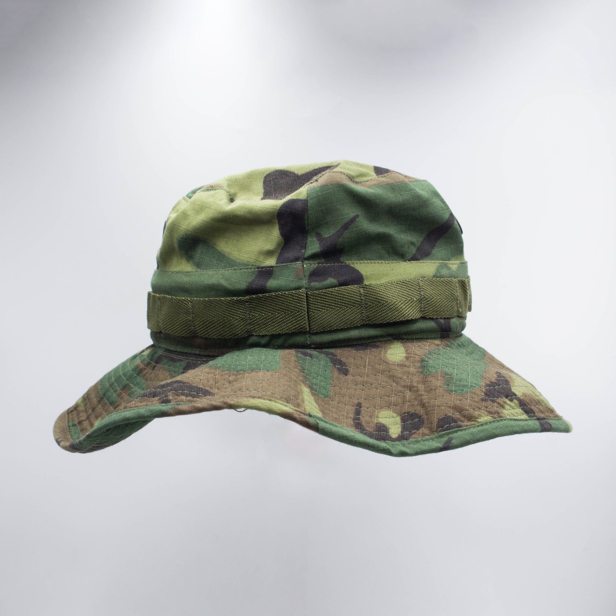 NOS 60s Vietnam War Vintage ERDL Tropical Combat Boonie Hat - Small ...