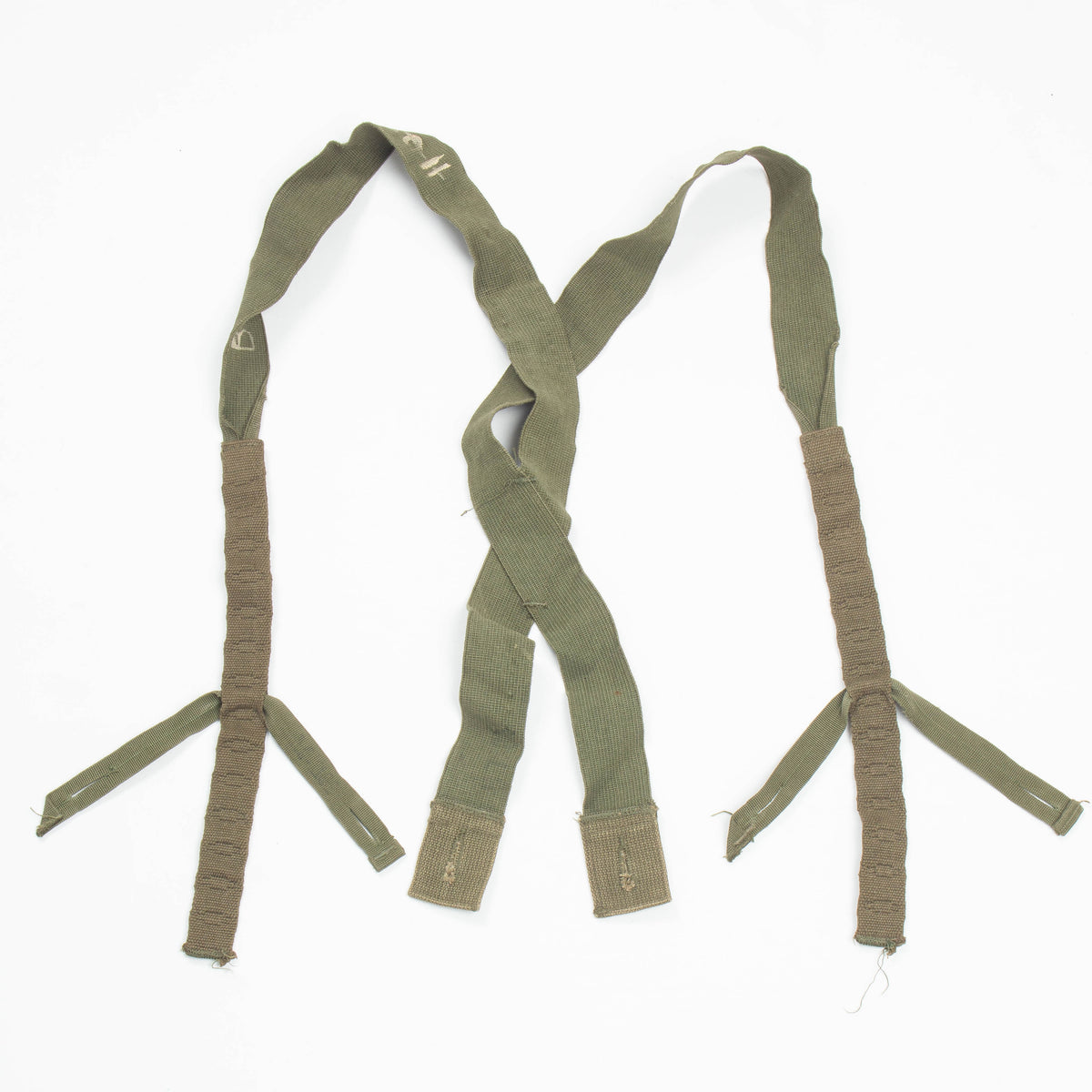 40s WW2 US Army M43 Trouser Suspenders – Omega Militaria