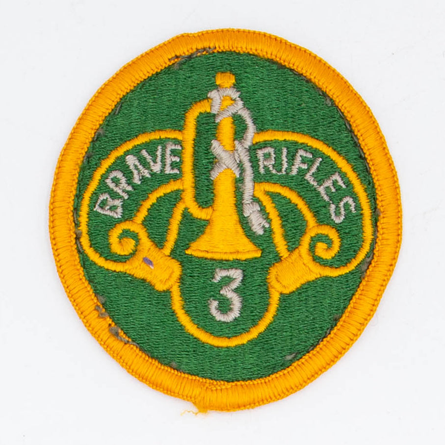 US-Made Merrowed Edge 3rd Cavalry Regiment Patch – Omega Militaria