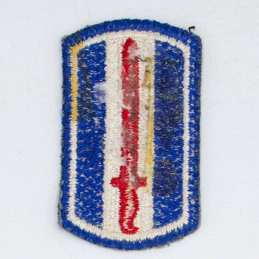60s Vintage Cut Edge 193rd Infantry Brigade Patch – Omega Militaria