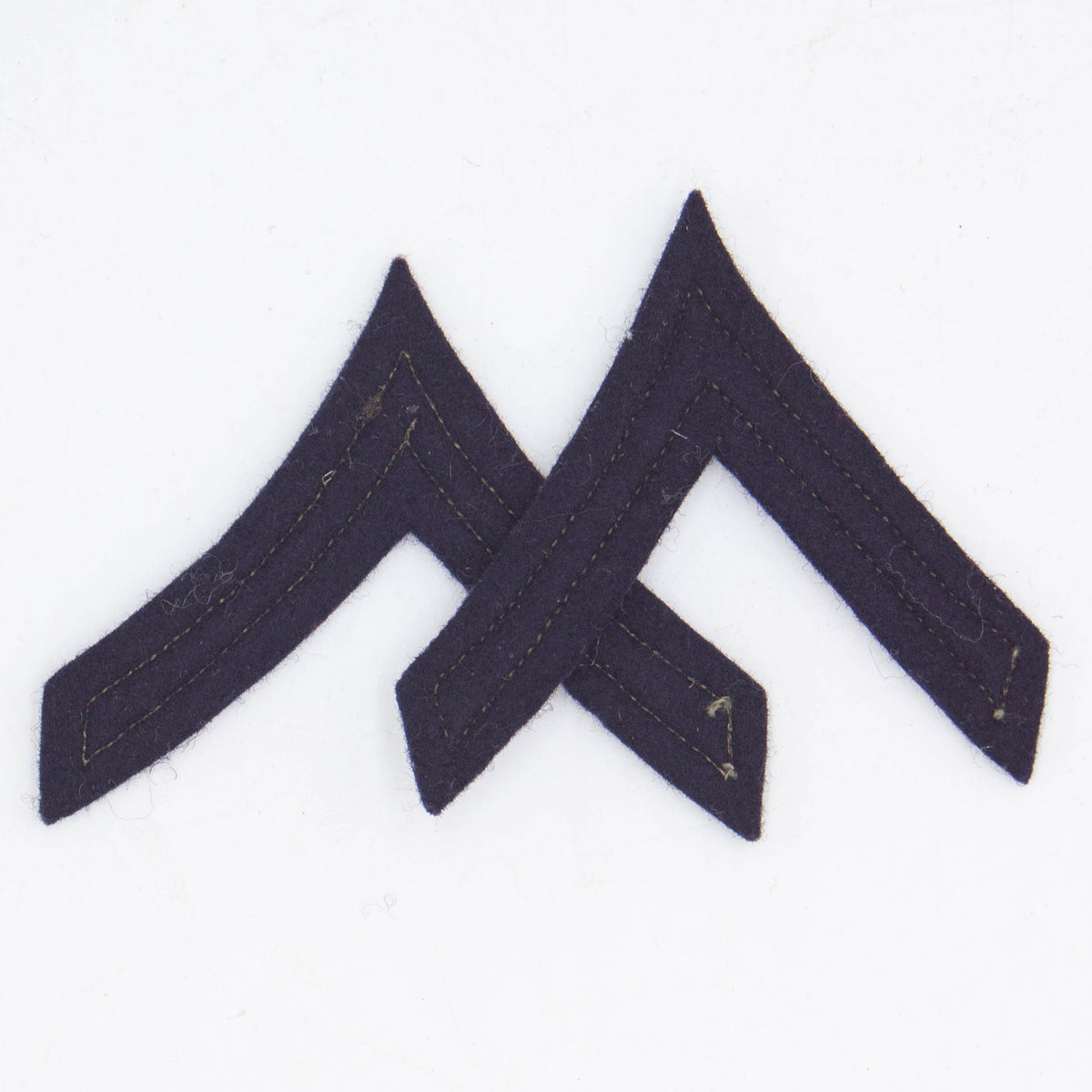 NOS Pre-1942 Vintage Felt US Army Private First Class Rank Patch Set ...