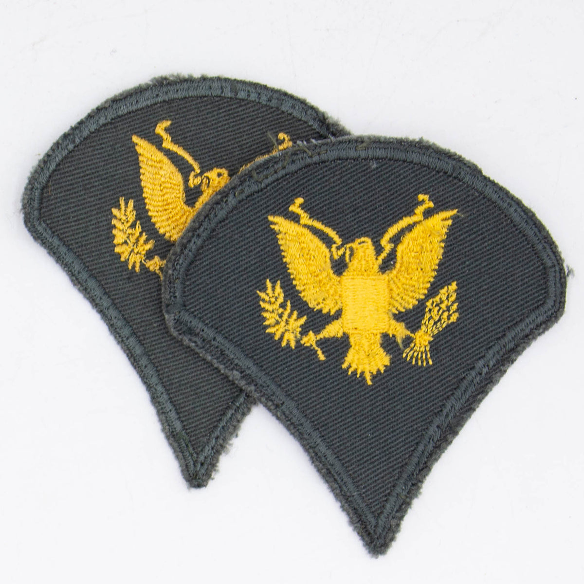60s Vintage Cut Edge Specialist Rank Patch Set – Omega Militaria