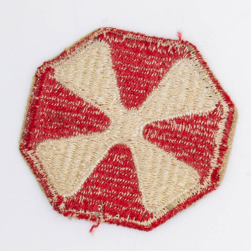 40s WW2 Vintage 8th US Army Patch – Omega Militaria