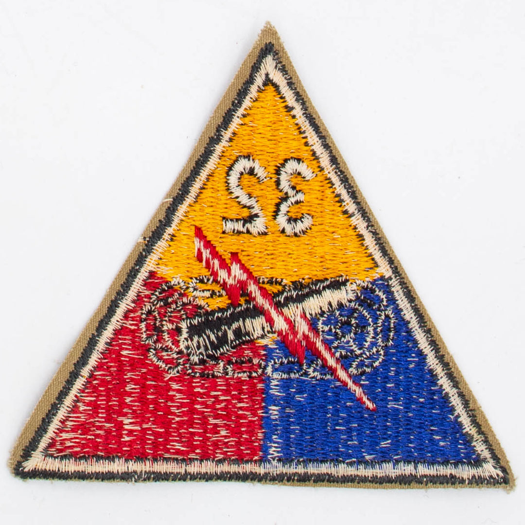 50s Vintage US Army 32nd Armored Division Patch – Omega Militaria