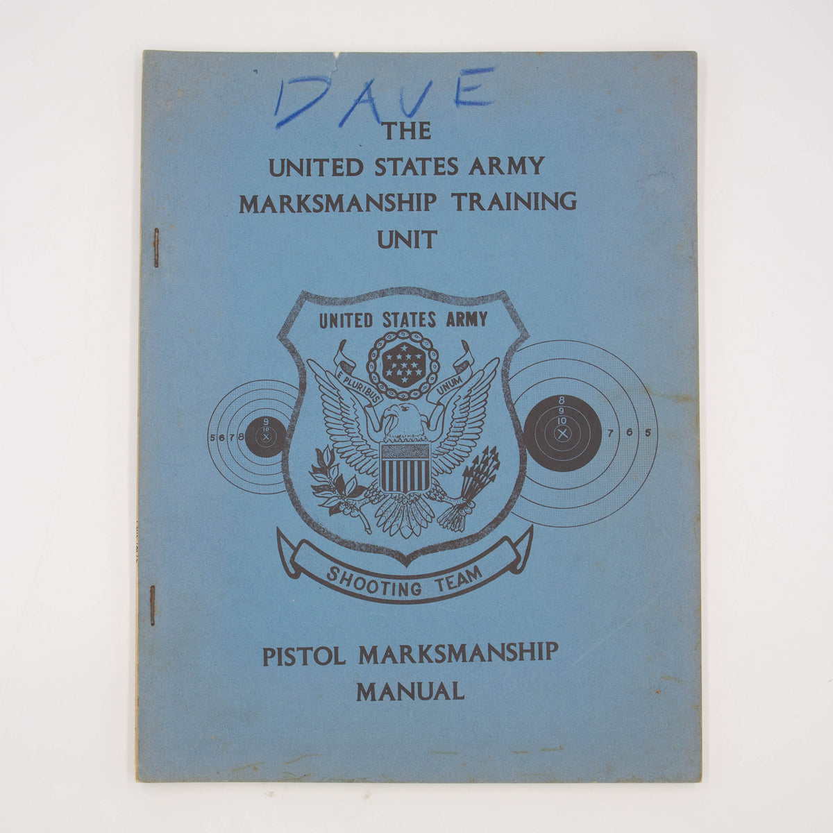 1970s US Army Marksmanship Training Unit - Pistol Marksmanship Manual ...