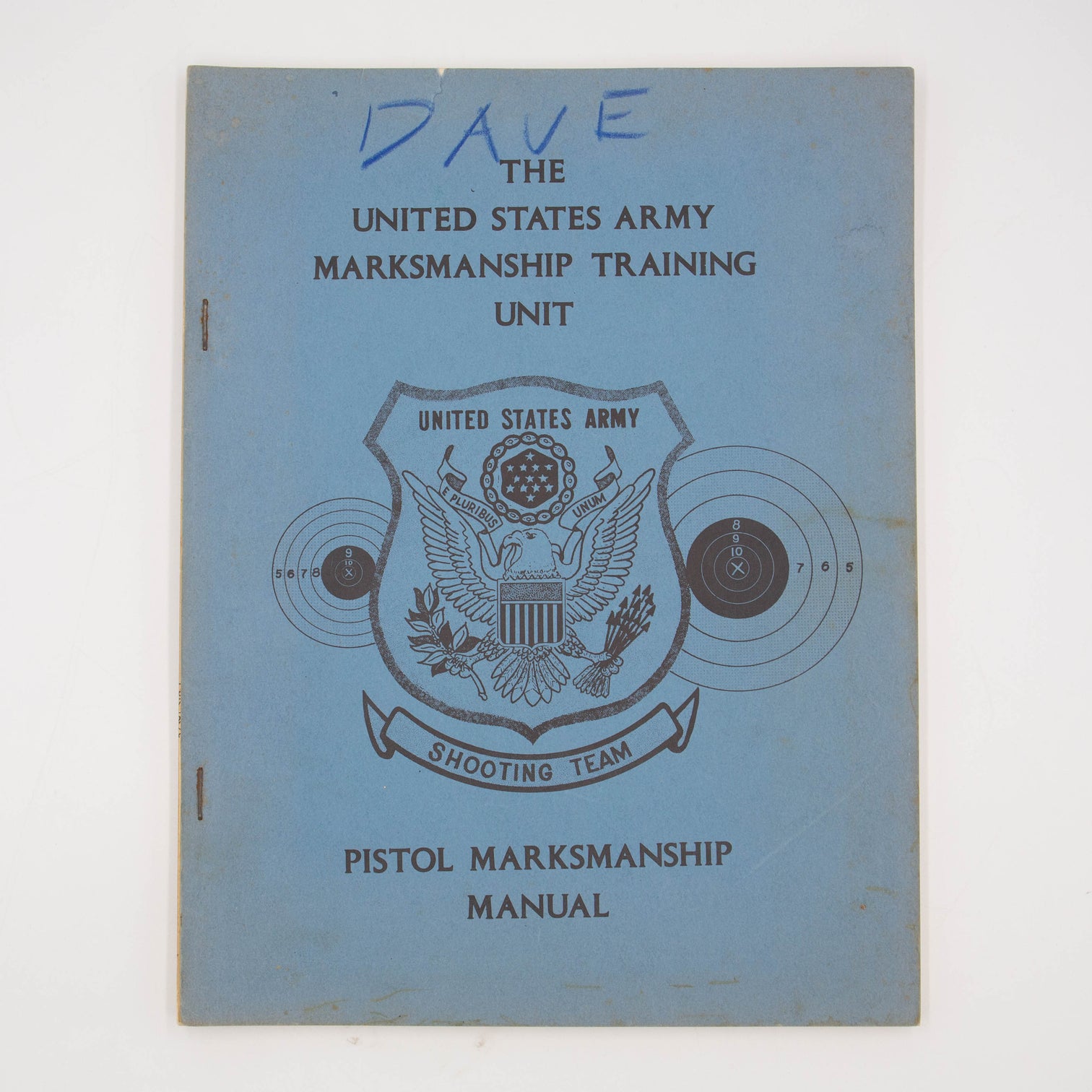 1970s US Army Marksmanship Training Unit - Pistol Marksmanship Manual ...