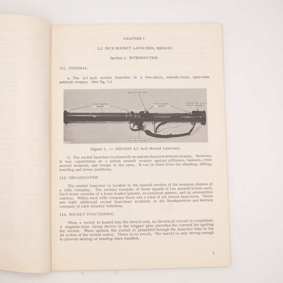 1966 USMC MCS 2-32 M72, Flamethrower, M3 Riot, 106mm Recoilless Field ...