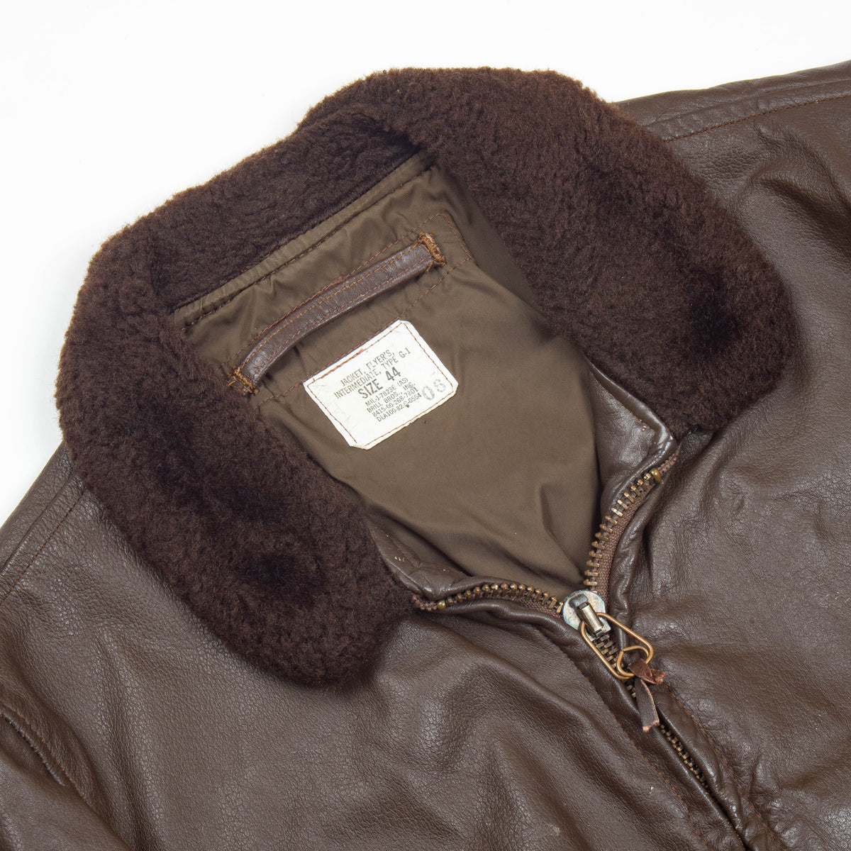 80s US Navy G-1 Flyers Jacket - Medium – Omega Militaria