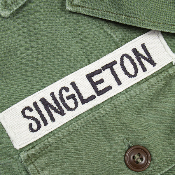 1959 Dated 'Singleton' 1st Pattern OG-107 Utility Shirt - Small – Omega ...