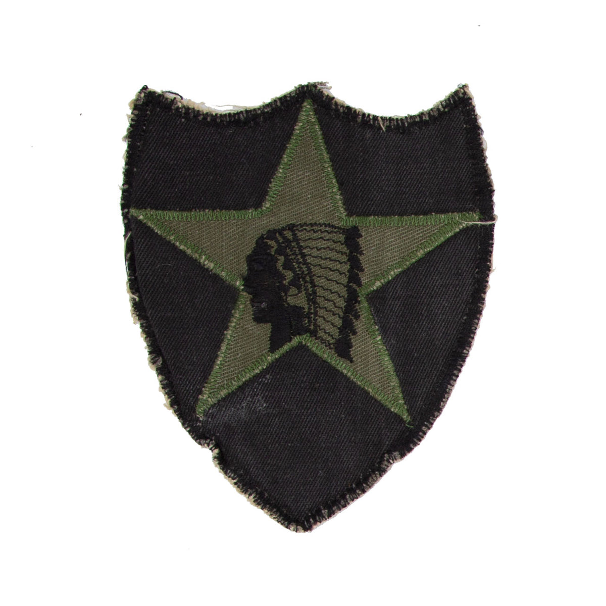 Original Korean-Made Subdued 2nd Infantry Division Patch – Omega Militaria