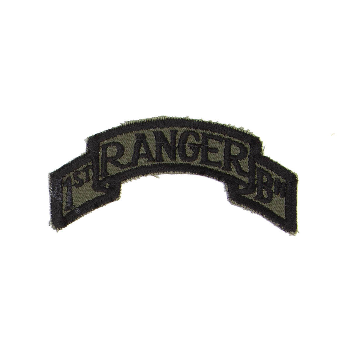 Post-Vietnam Era US-Made Subdued On Twill 1st Ranger Battalion Scroll ...