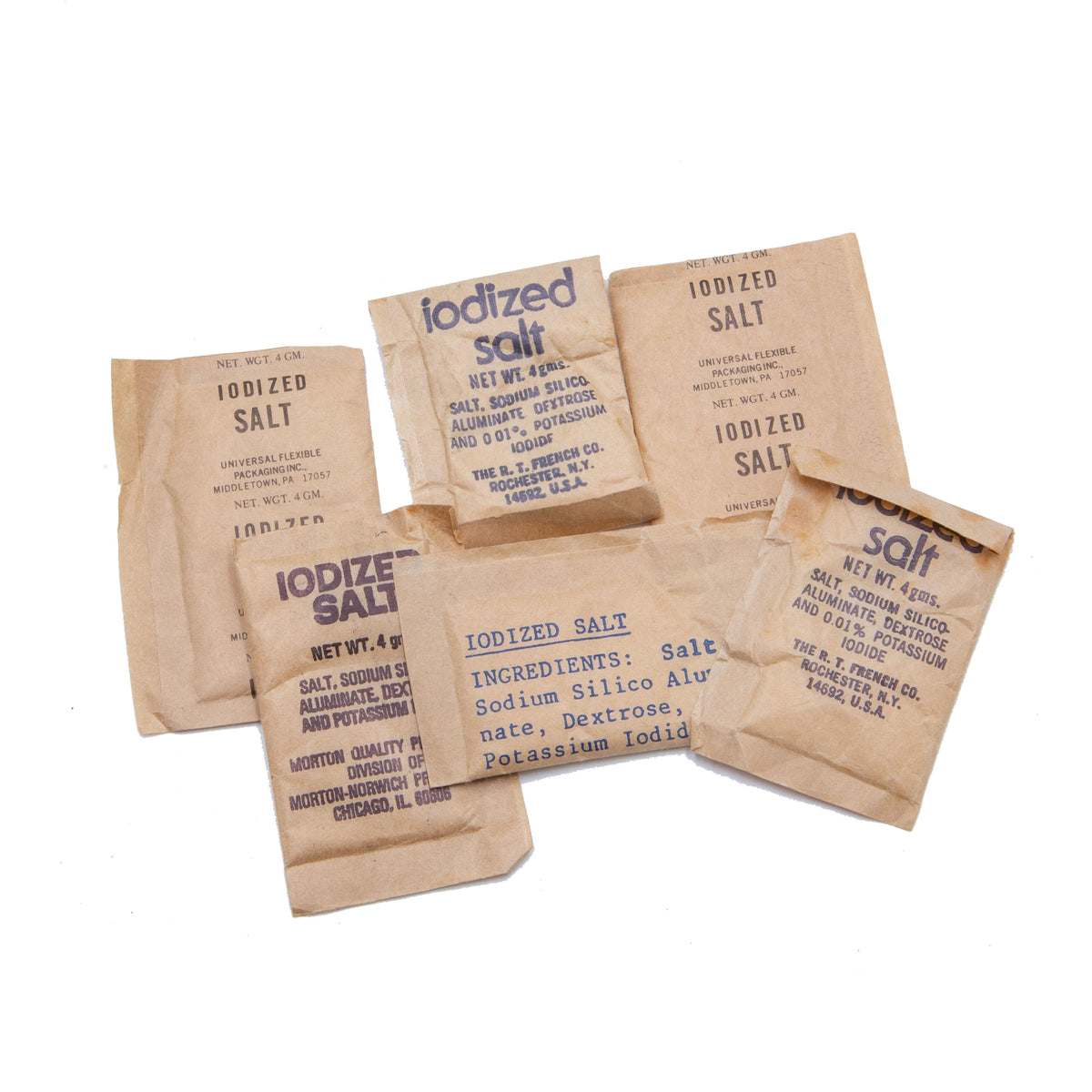 Original Vietnam War 1960s Salt From MCI (C Rations) – Omega Militaria