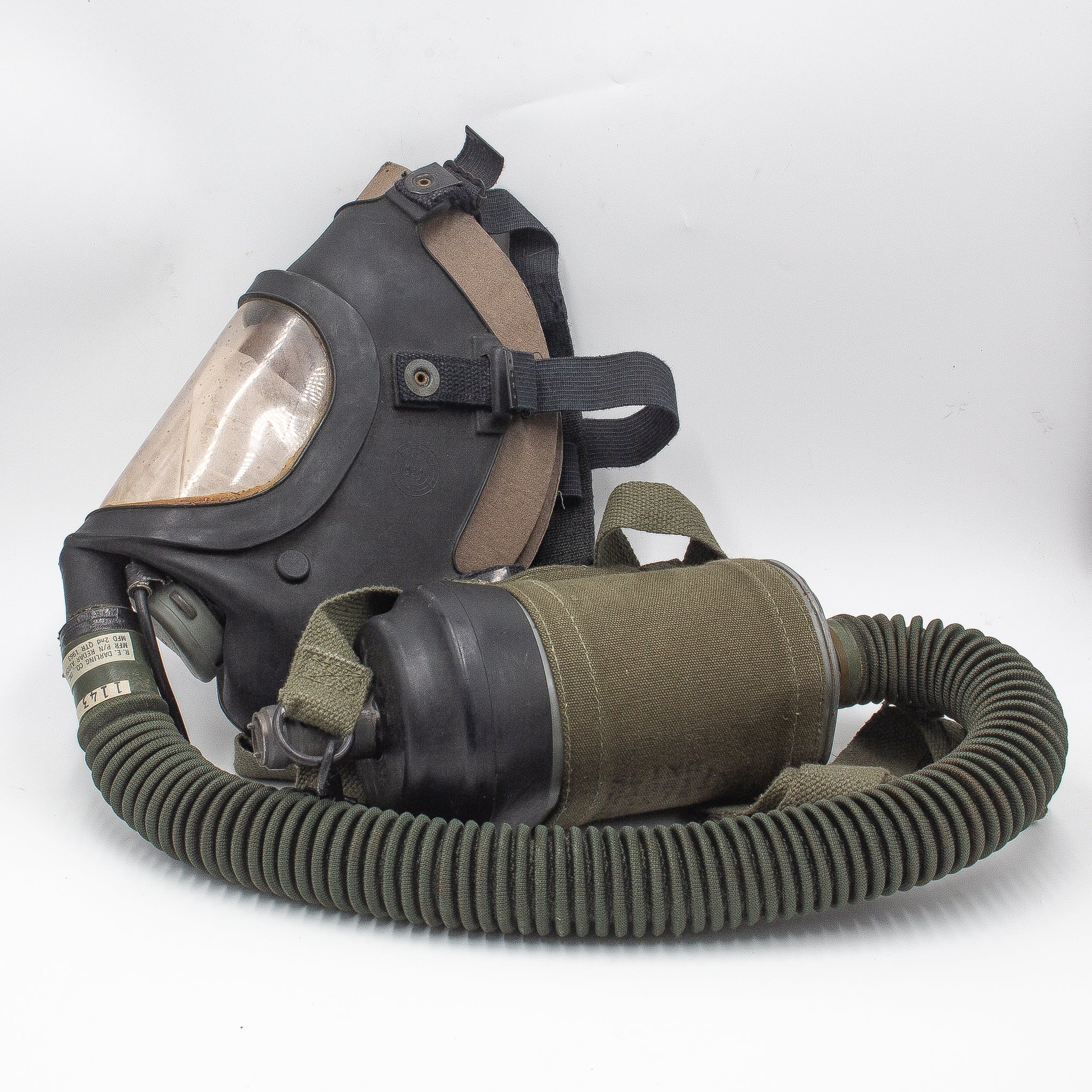 US Military Vietnam War M25A1 CVC Tanker Gas Mask – Omega Militaria