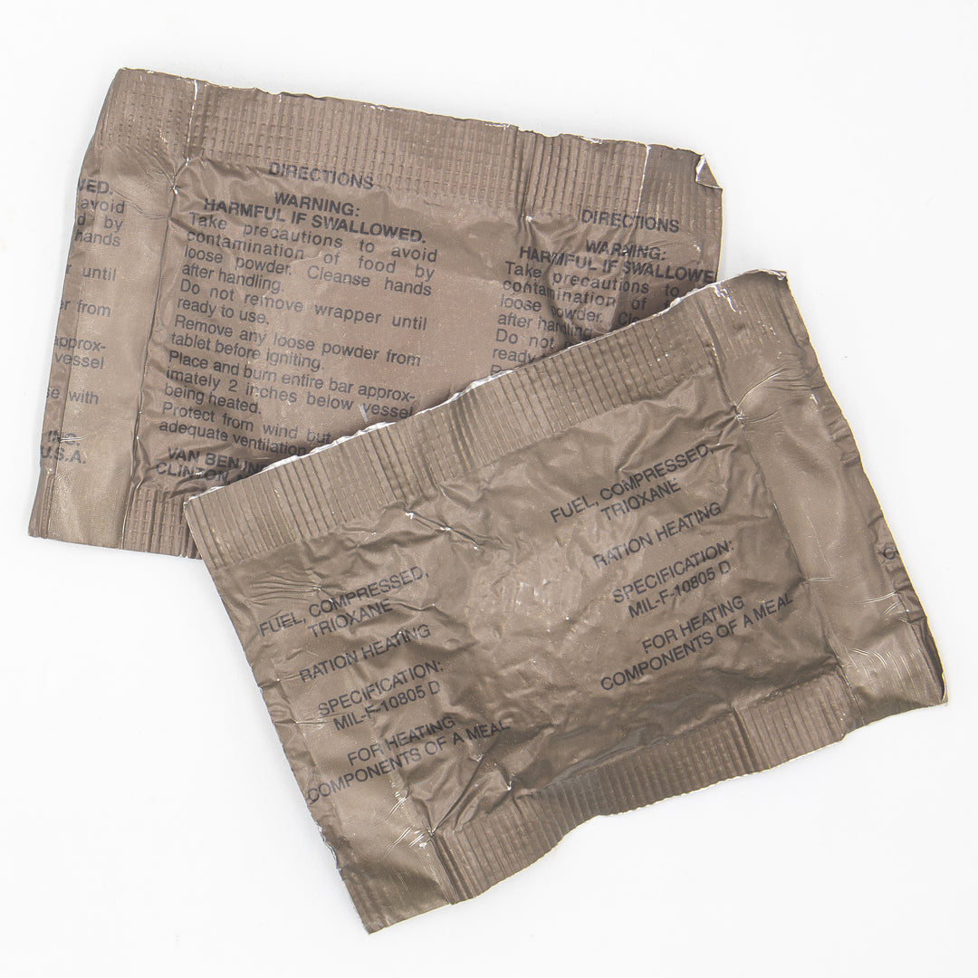 Vietnam War US Military Trioxane Fuel Ration Heating Tablets – Omega ...
