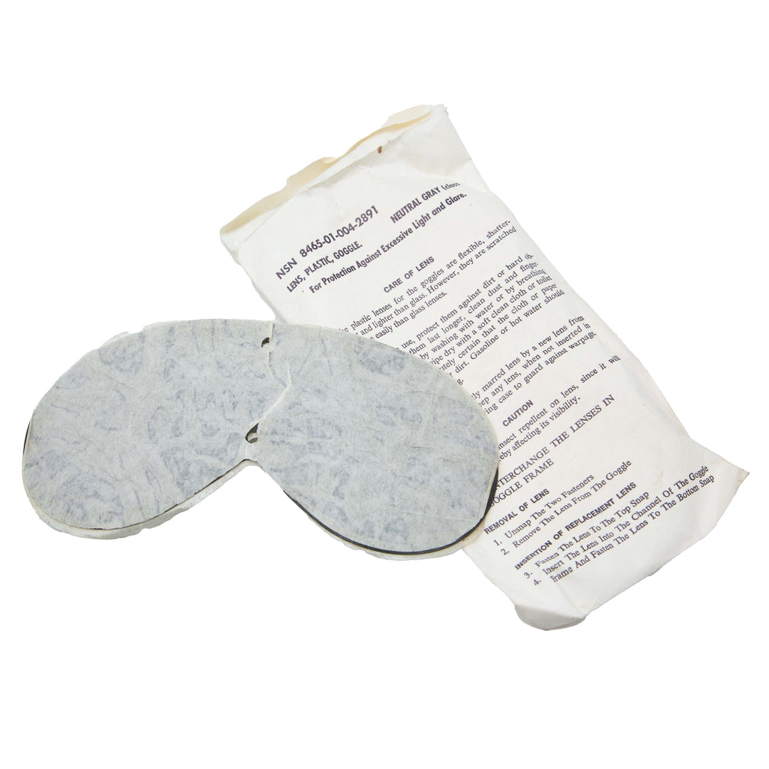 US Military Replacement Sand, Wind, Dust SWD Goggles Neutral Gray Lens ...