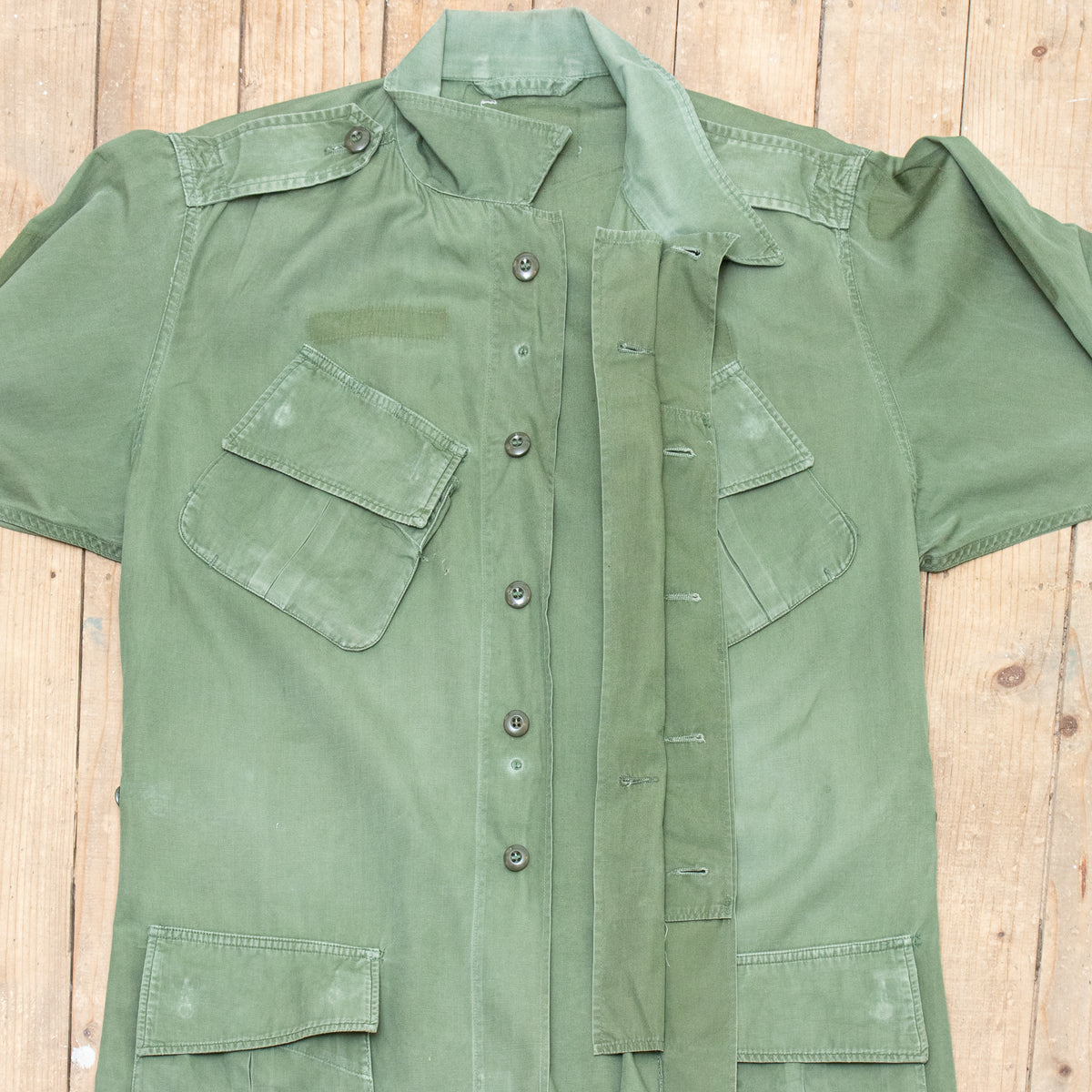 60s Vintage 2nd Pattern Jungle Jacket - X-Large – Omega Militaria